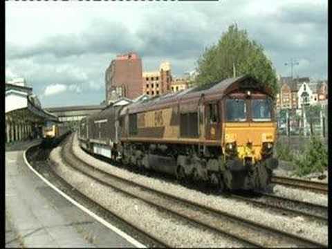 Ews Class 66015,66148,66112 Passing Through Newport 12/06/08 - YouTube