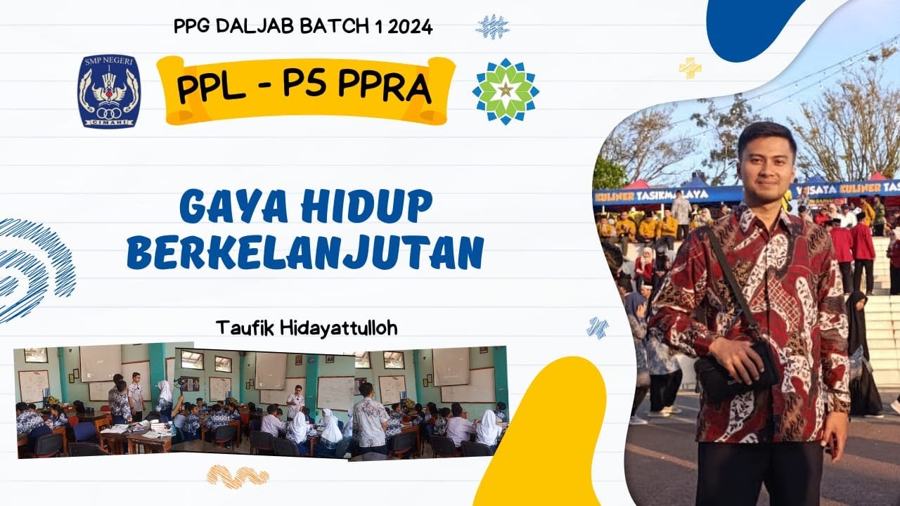 PPL 5 PPG DALJAB 2024 | P5 dan PPRA | Gaya Hidup Berkelanjutan - YouTube