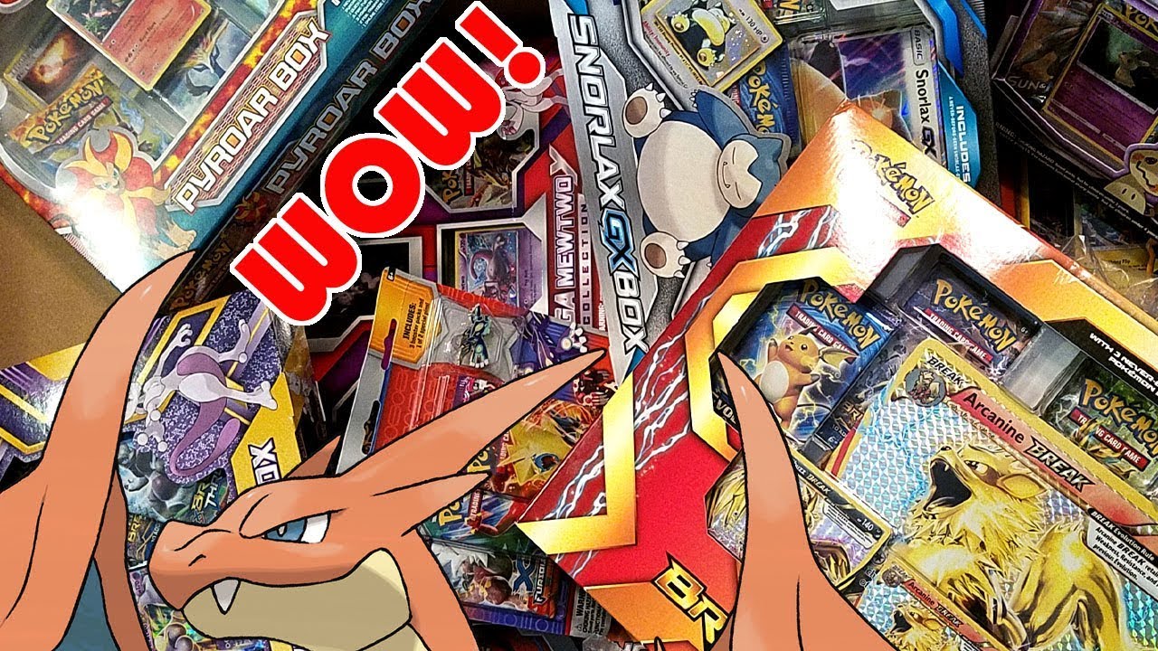 MEGA CHARIZARD ARCANINE BREAK MEGA MEWTWO EX TSAREENA GX TAPU KOKO ...