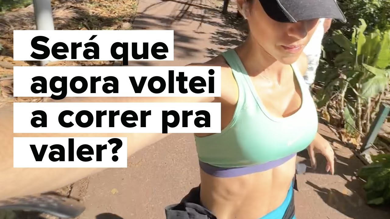 Vlog Treino e como está sendo minha volta a corrida pós maternidade ...