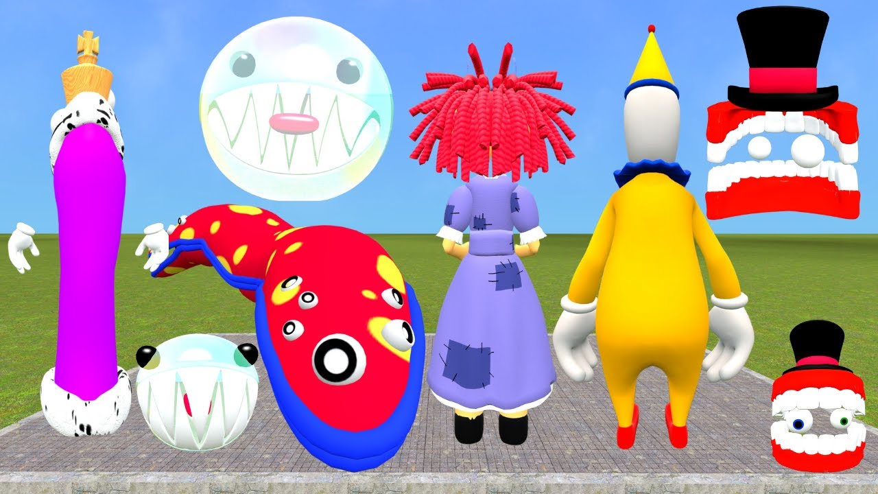 PLAYING AS NEW UPDATE THE AMAZING DIGITAL CIRCUS IN Garry's Mod - YouTube