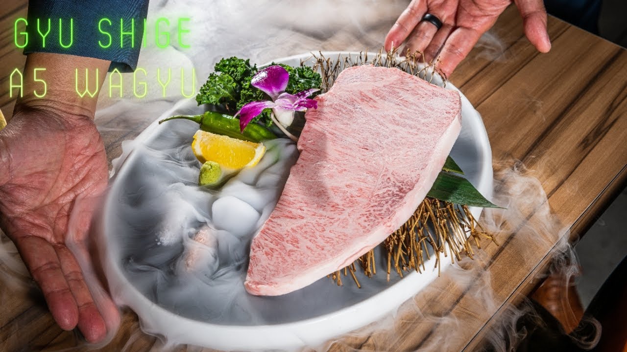 Gyu Shige Japanese BBQ - Wagyu A5 - First Restaurant in the US outside ...