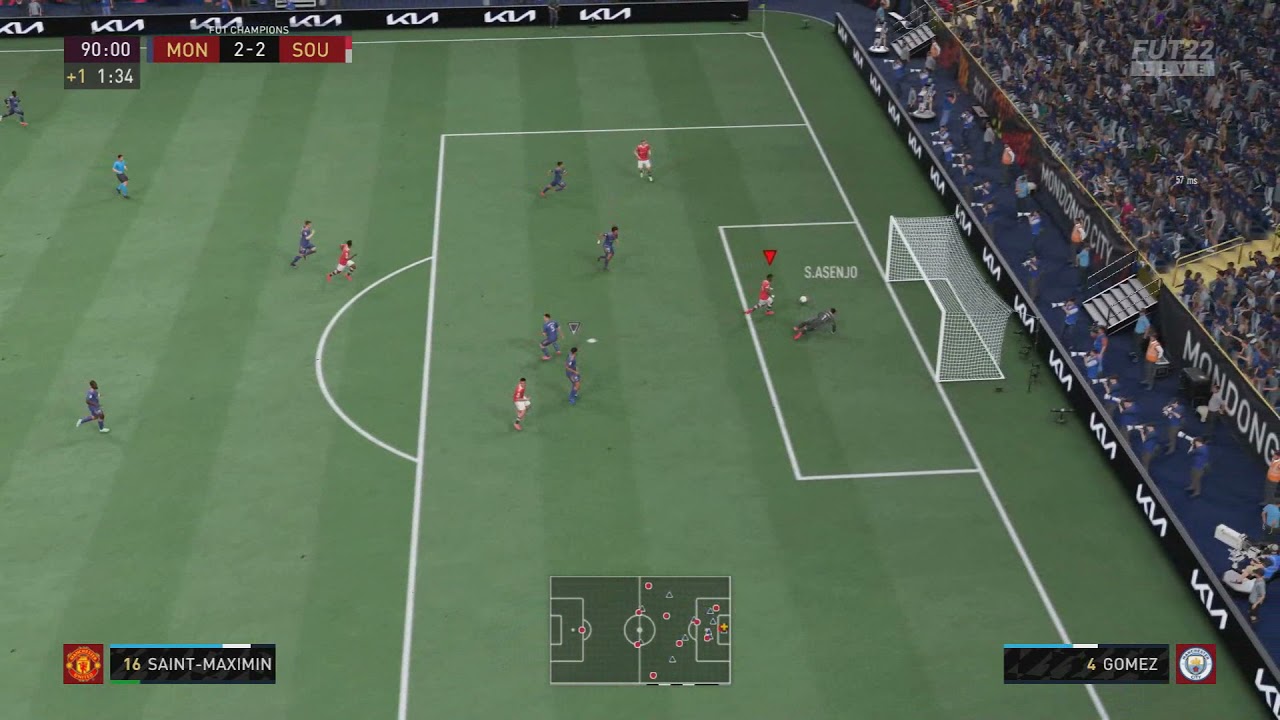 FIFA 22 - VAR? SCRIPTING? Last minute offside goal - YouTube