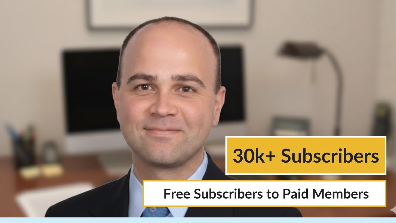 How Mark Turned 30,000 Newsletter Subscribers into Paying Members - YouTube