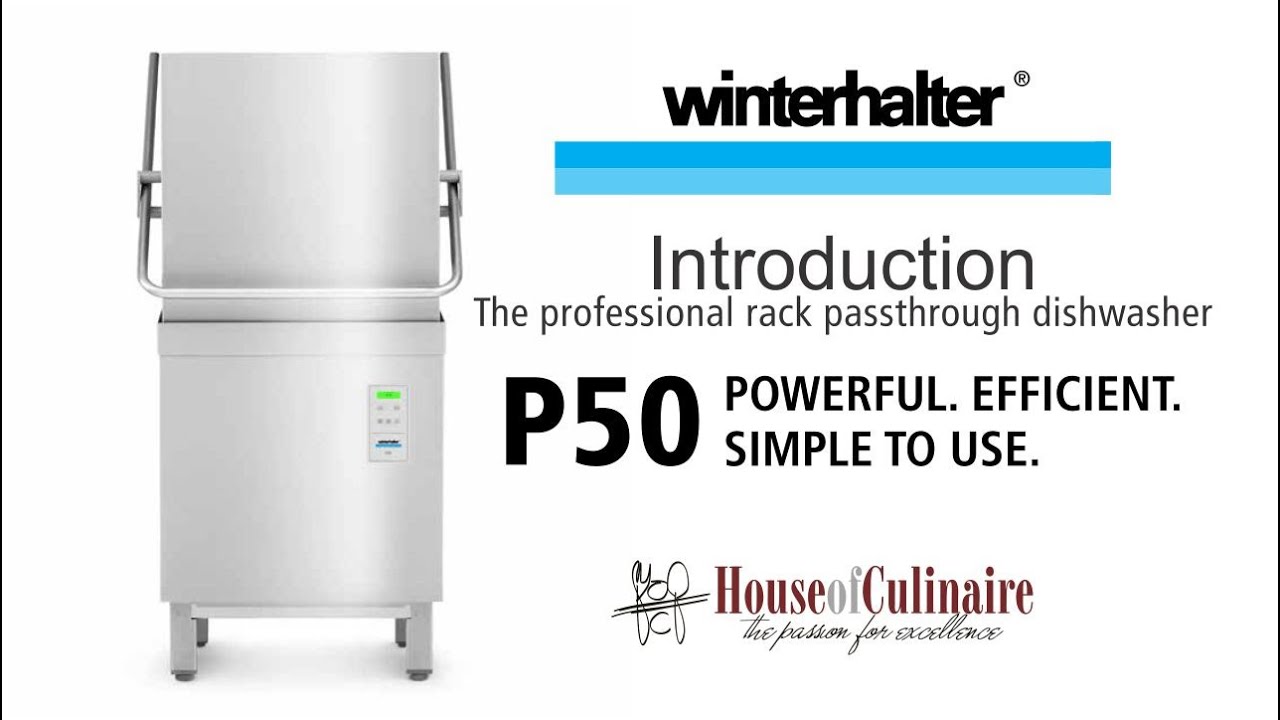 House of Culinaire -Winterhalter - Dishwashing Machine P50 Mesin Cuci ...
