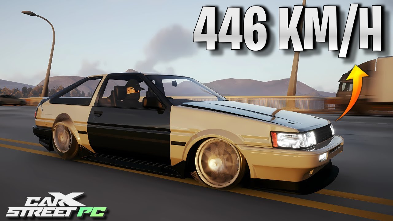 "E86 Toyota AE86 Trueno: Fastest Tuning Carx Street PC" - YouTube