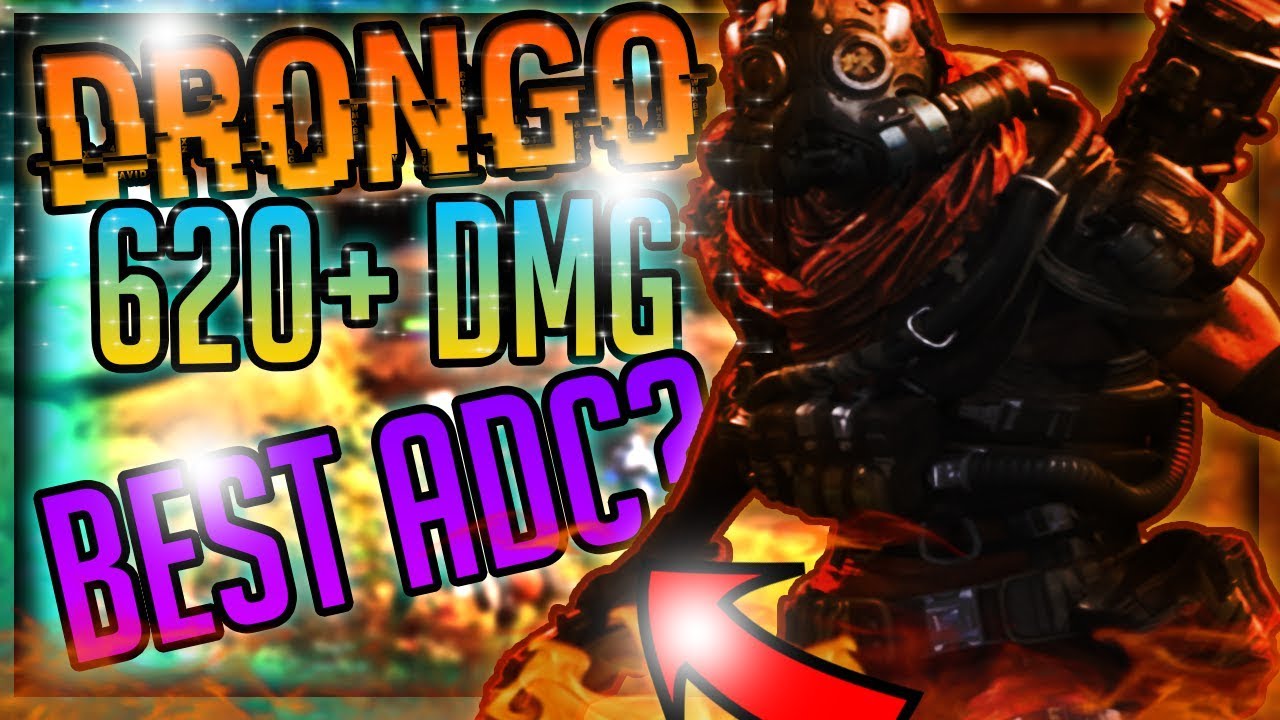 Paragon V44 DRONGO ADC 620+ DMG GAMEPLAY - AMAZING BURST DAMAGE BEST ...
