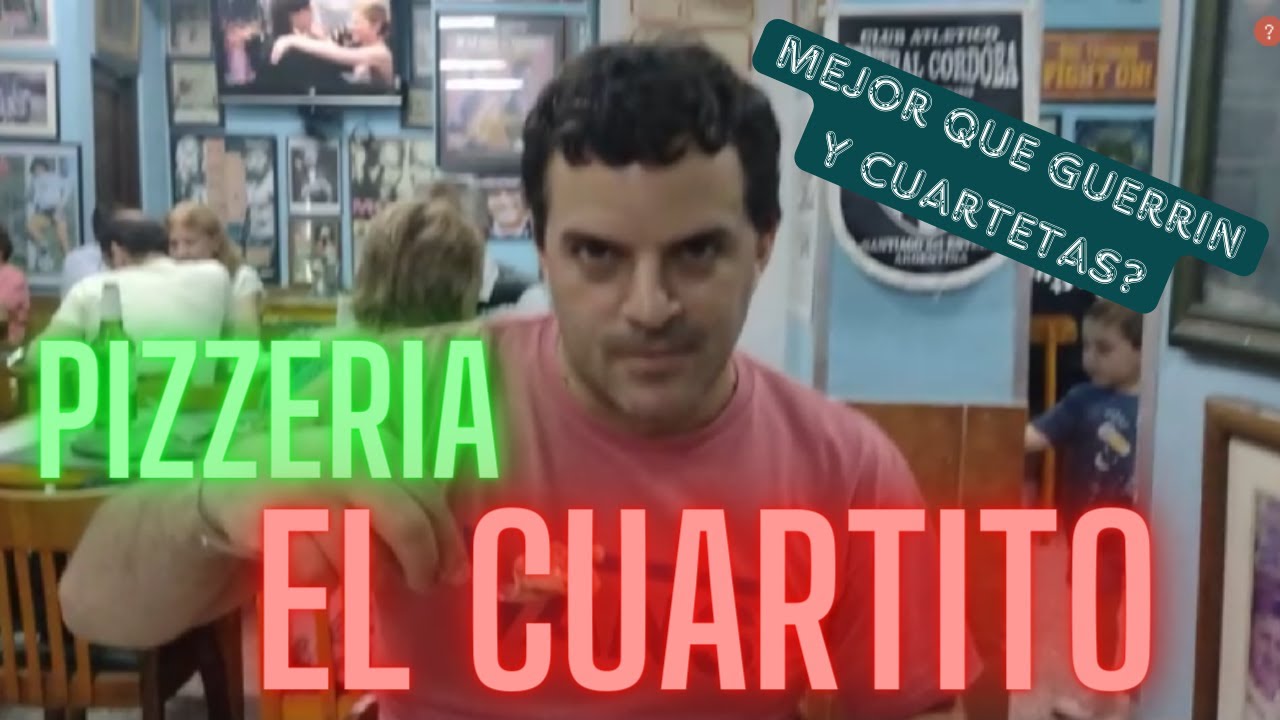 Pizzería El Cuartito - mejor que Guerrin y Cuartetas? - YouTube