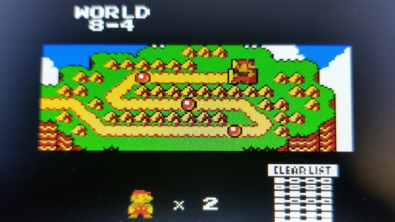World 8-4 Super mario bros Deluxe gbc - YouTube