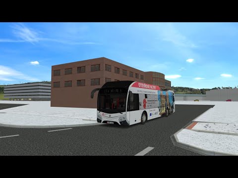 SIMT MHD | Linka 42 (Nemocnice Vřesiny - Letiště) | Škoda 32Tr SOR #484 ...