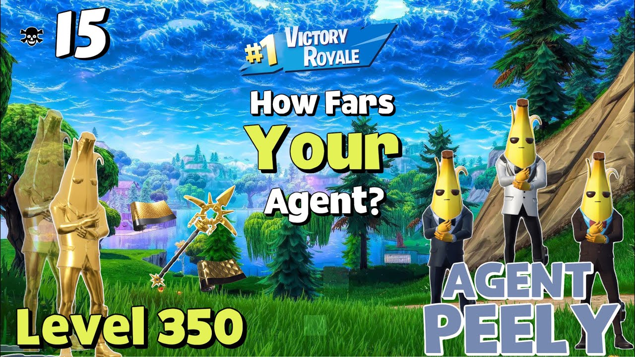 *AGENT PEELY* SOLID GOLD and A 15 Kill Victory Royale! - YouTube