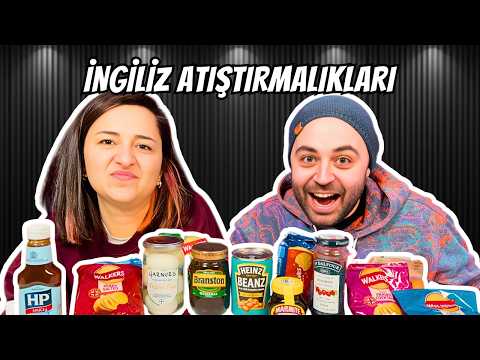 İngiltere Atıştırmalıklarını Denedik! 😱 | Marmite, Jaffa Cake, Heinz Beans!