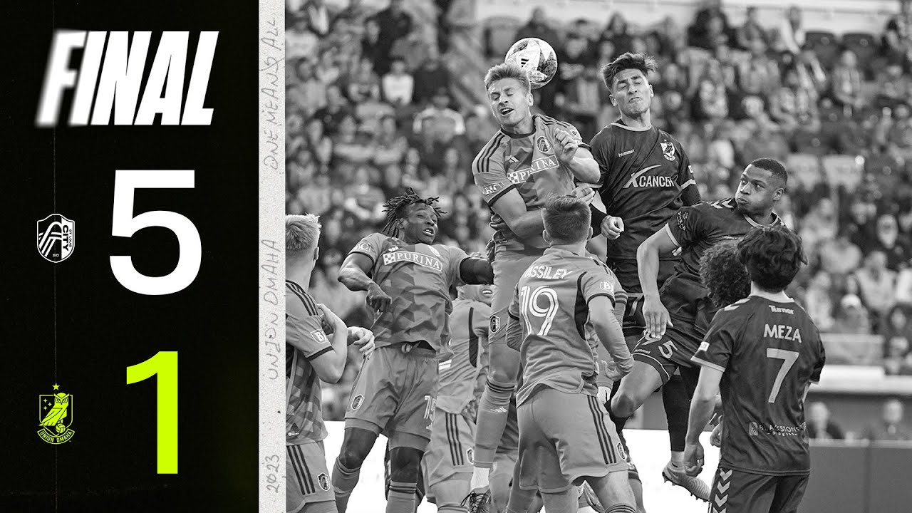 Match Highlights: Union Omaha at St. Louis City SC (U.S. Open Cup ...