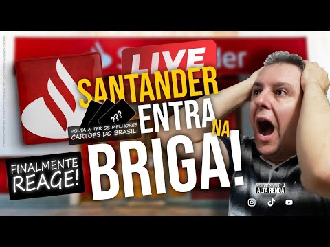 💳Live Santander Avança Nos Cartões De Crédito Novamente Unique e ...