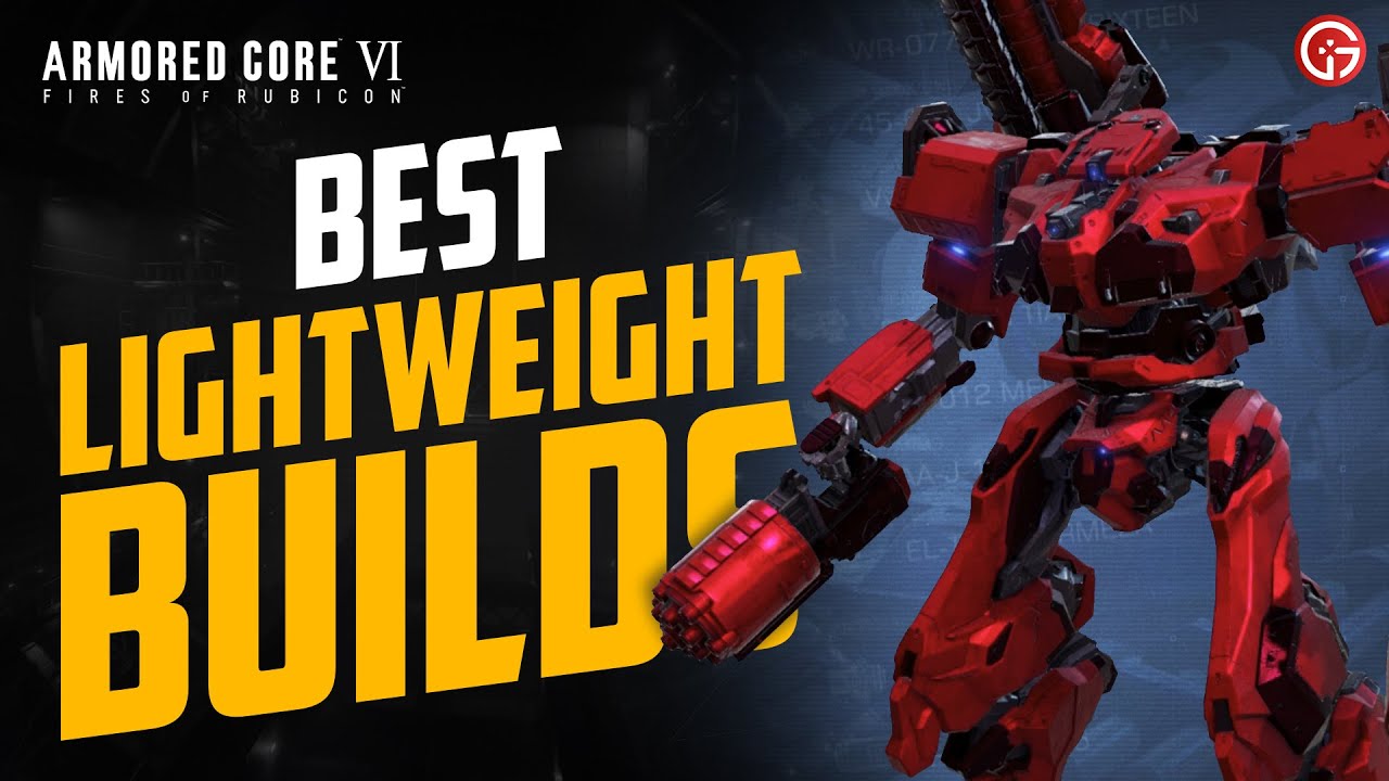 Best Lightweight Builds In Armored Core 6 (AC6) - YouTube