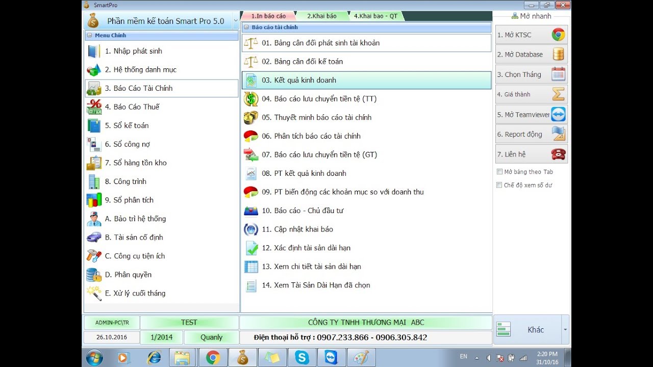 Video giới thiệu phần mềm kế toán Smart Pro 5.0 cho Công Ty cho Công Ty ...