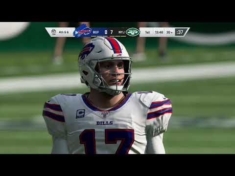Madden NFL 20 - (AFC East Rivalry Match) Buffalo Bills vs New York Jets