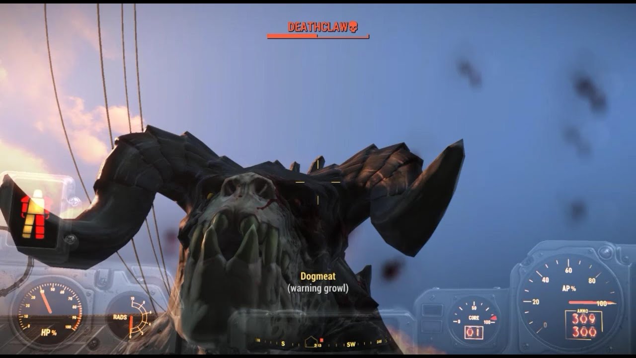 Fallout 4 - Power Armor e o tal do DeathClaw - YouTube