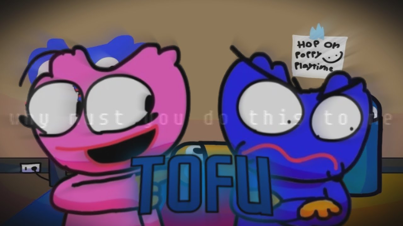 Tofu but Huggy Wuggy and Kissy Missy sing it || FNF COVER [+FLP] - YouTube