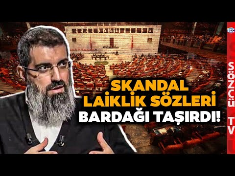 Ebu Hanzala'nın Laiklik Sözleri Bardağı Taşırdı! 'BUNUN ADI ÇİFTE STANDART!'