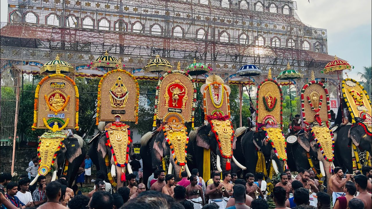 Peringottukara somasekhara utsavam 2k24 #thrikkadavoorshivaraju # ...