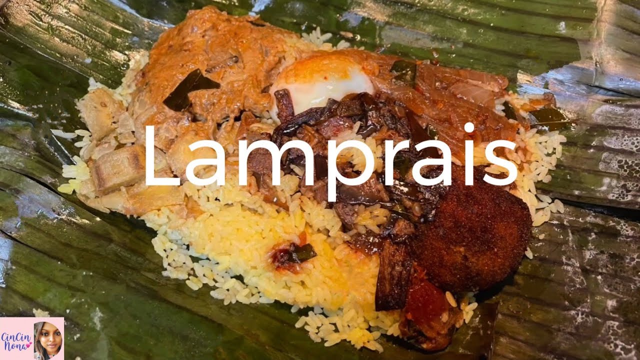 Lamprais: Rice & Curry Cooked In Banana Leaf (Full Recipe in ...