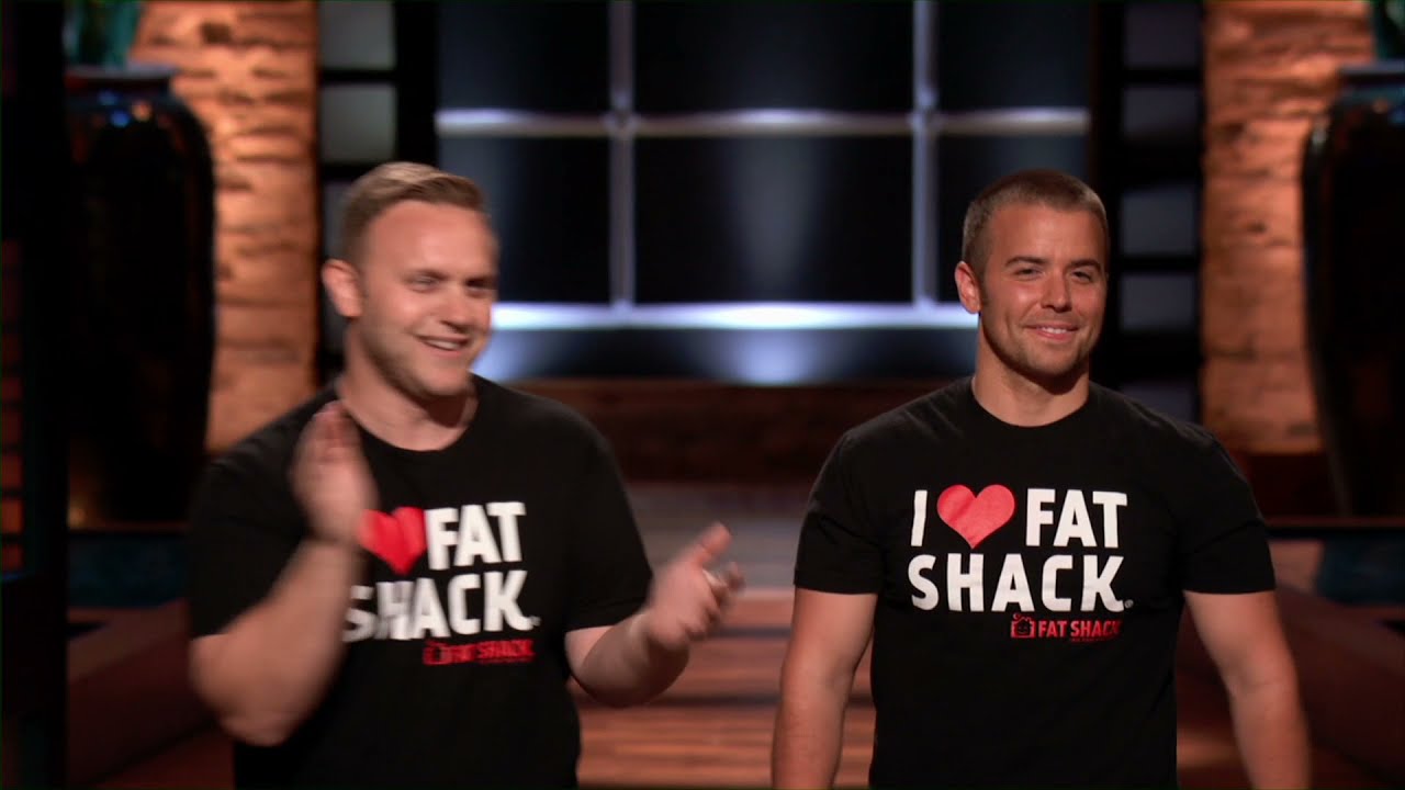 FAT SHACK Gets a Deal on Shark Tank - YouTube