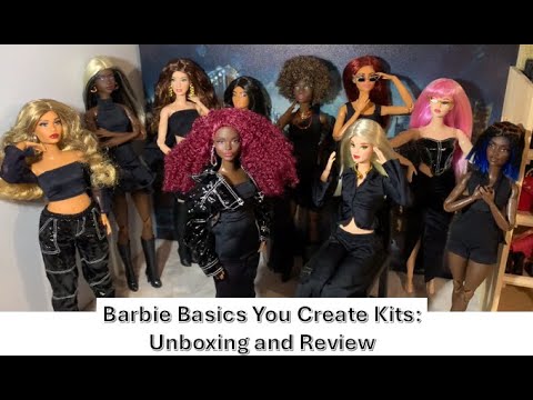 Unboxing All 3 Barbie Basics You Create kits. Are they worth $100 a ...