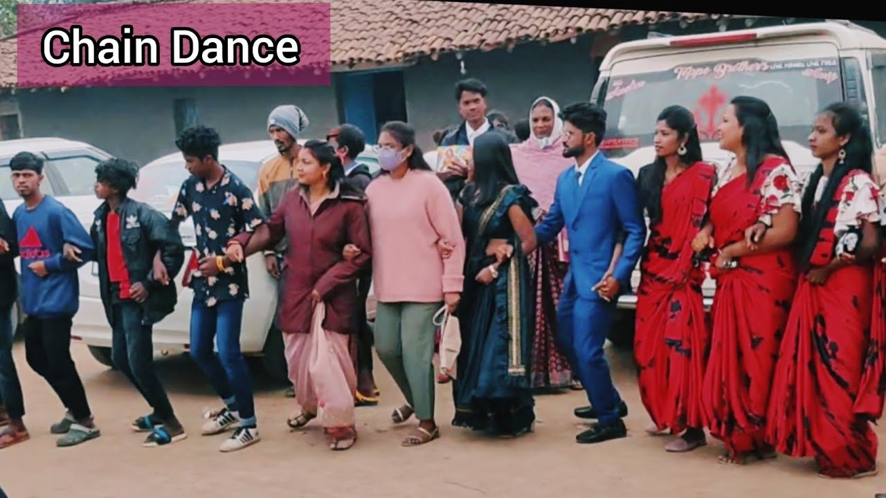 Singing and dancing in wedding | Chain dance | Gods Pearl | - YouTube