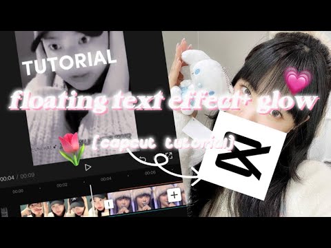 floating text effect + glow || capcut tutorial - YouTube