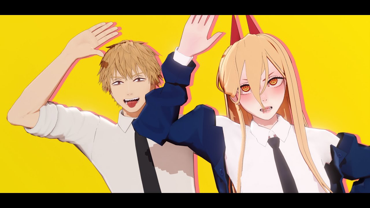 【MMDチェンソーマン】テレキャスタービーボーイ / Telecaster B Boy (long ver.) 【Denji & Power ...