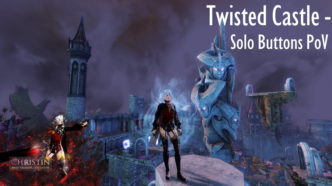 Twisted Castle Solo Buttons PoV - YouTube