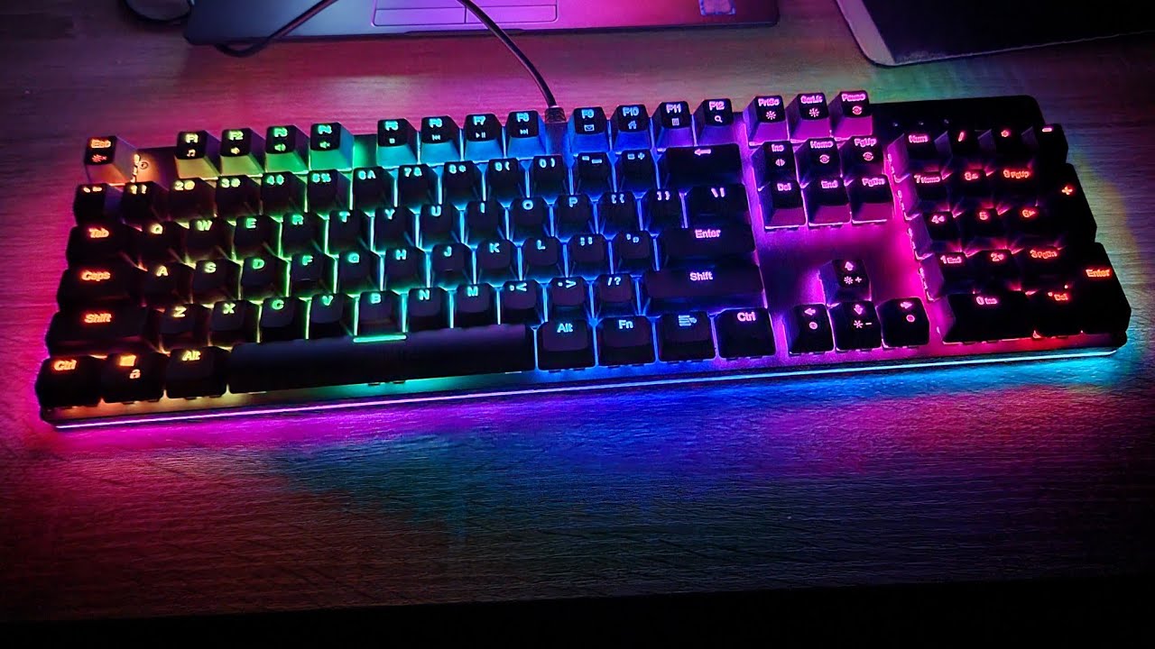 CH°NCH°W Mechanical keyboard (unboxing) - YouTube