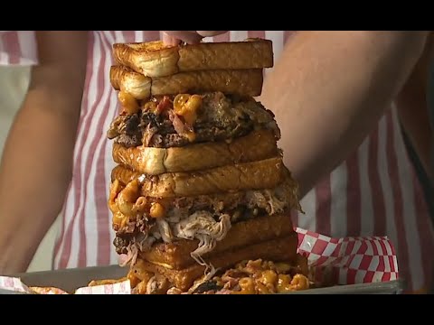 YouTuber Eli Lessig takes on Hope Café & BBQ’s Bottomless Pit Challenge ...