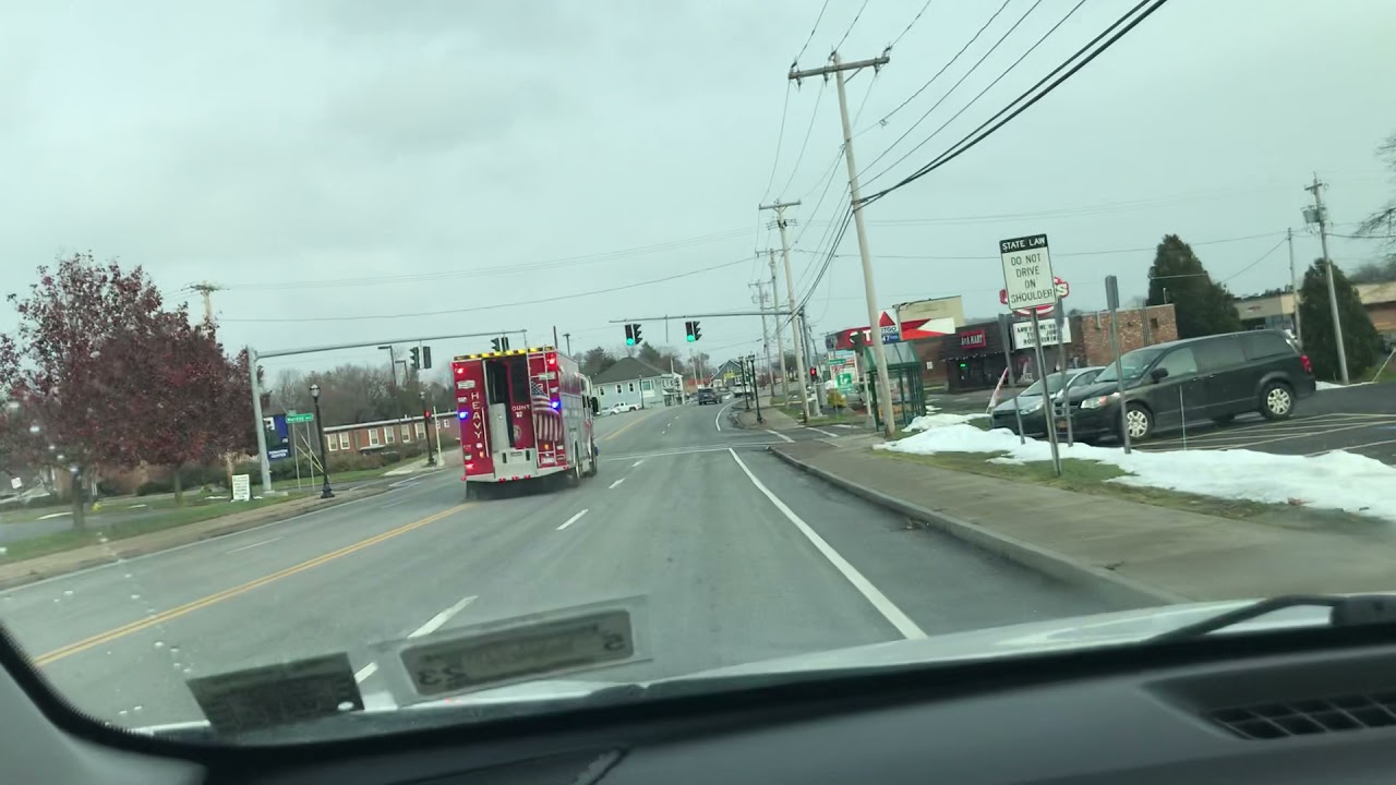 Fairmount Fire Rescue Co.1 Responding - YouTube