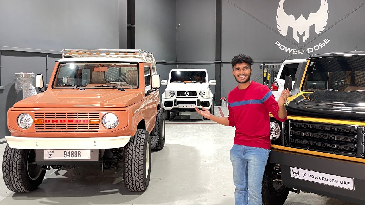 Insane Suzuki jimny conversions ( from G63 to ford bronco) - YouTube