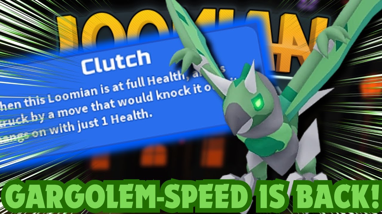 GARGOLEM-SPEED WITH ITS NEW ABILITY IS AMAZING! - Loomian Legacy PvP ...