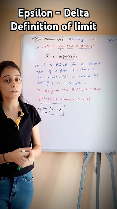 Epsilon Delta definition of limit 📝 #ytshortsvideo #shorts #maths # ...