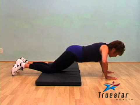 Modified Push-up Female - YouTube