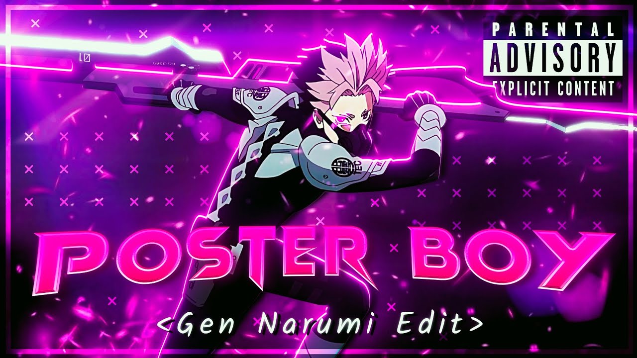 Gen Nagumi - poster boy 🧾👀 [Edit/AMV] 4K! - YouTube