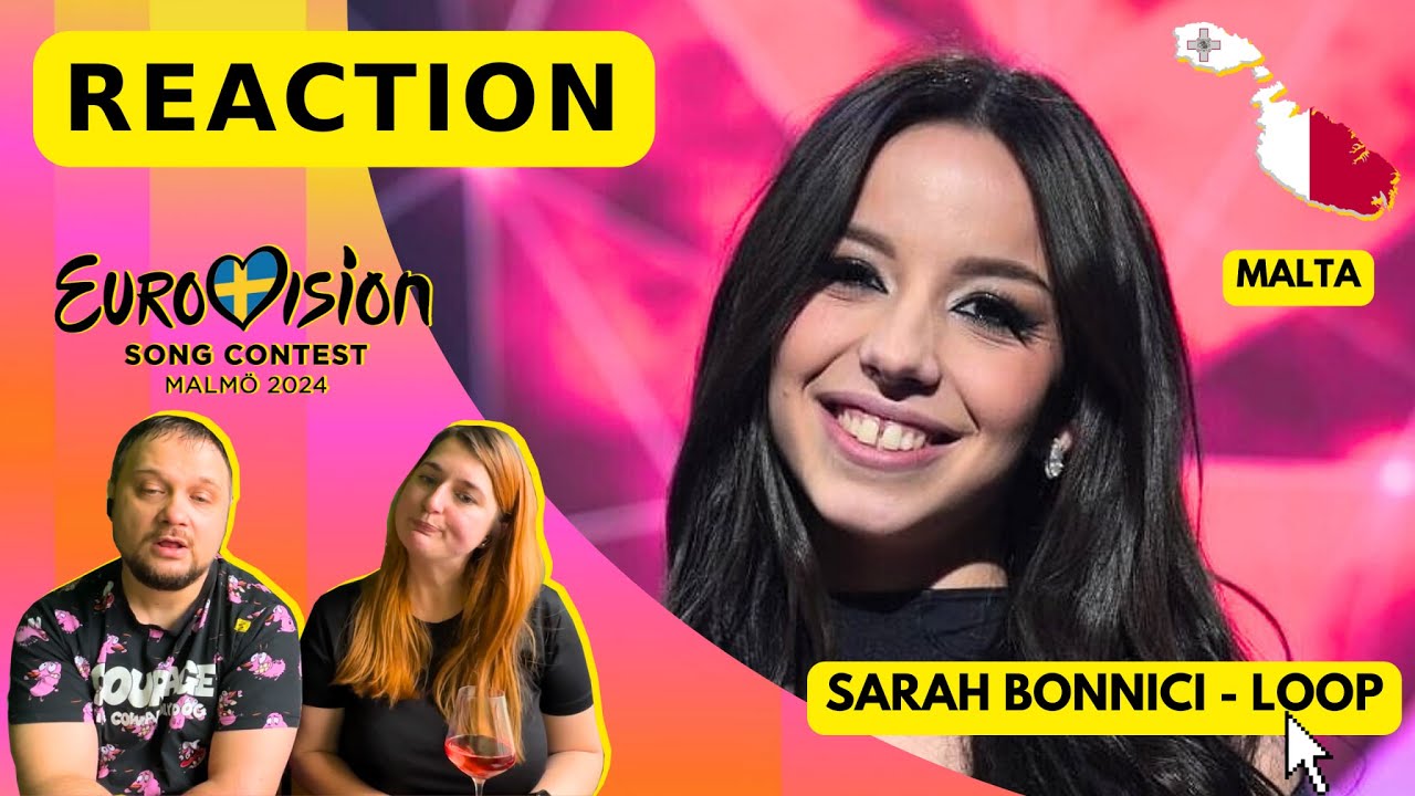 🔊 Реакція на Sarah Bonnici - 'Loop' - Malta 🇲🇹 | Eurovision 2024 - YouTube