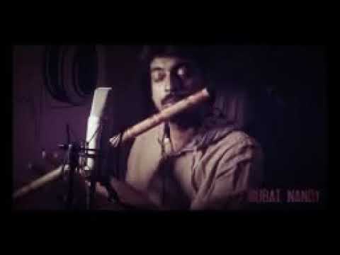 Chand chupa badal me flute song