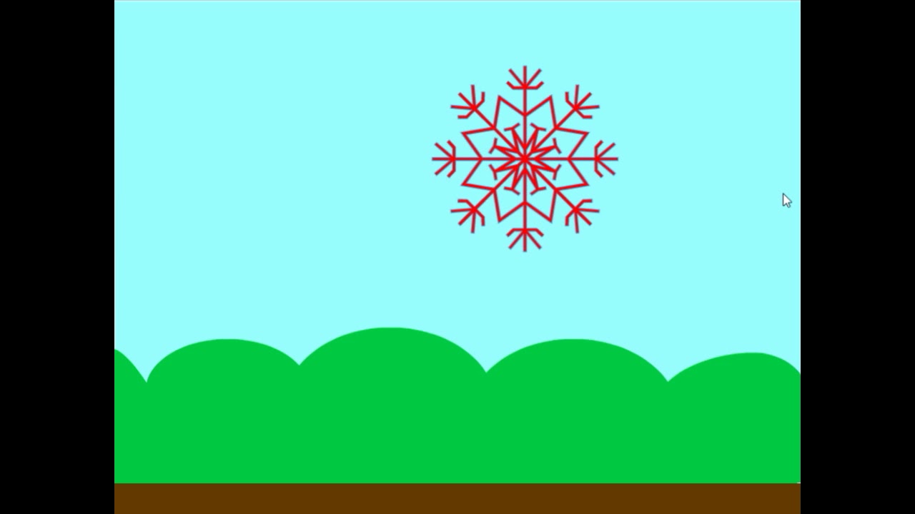The red snowflake, Scratch - YouTube