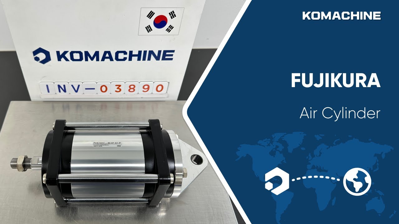 FUJIKURA / Air Cylinder (FCS-NOCU-80-87-S1-P) / INV-03890 - YouTube