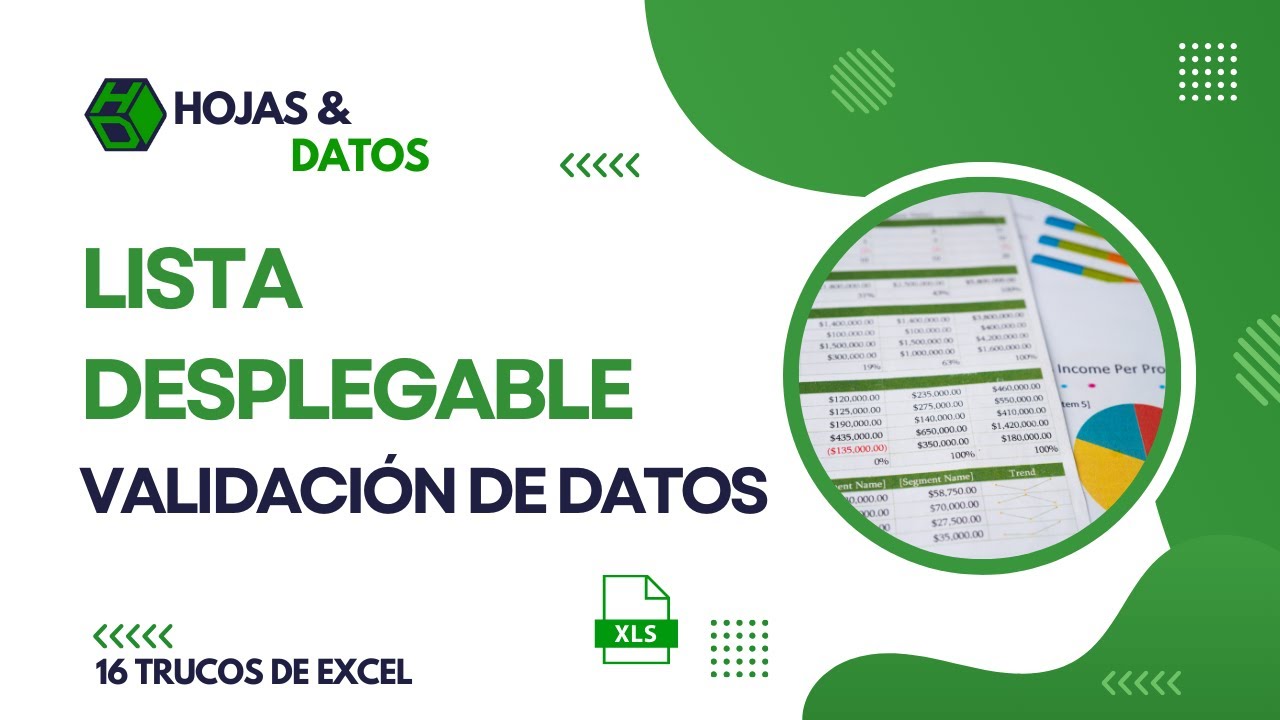 Validación de datos: Lista desplegable - YouTube