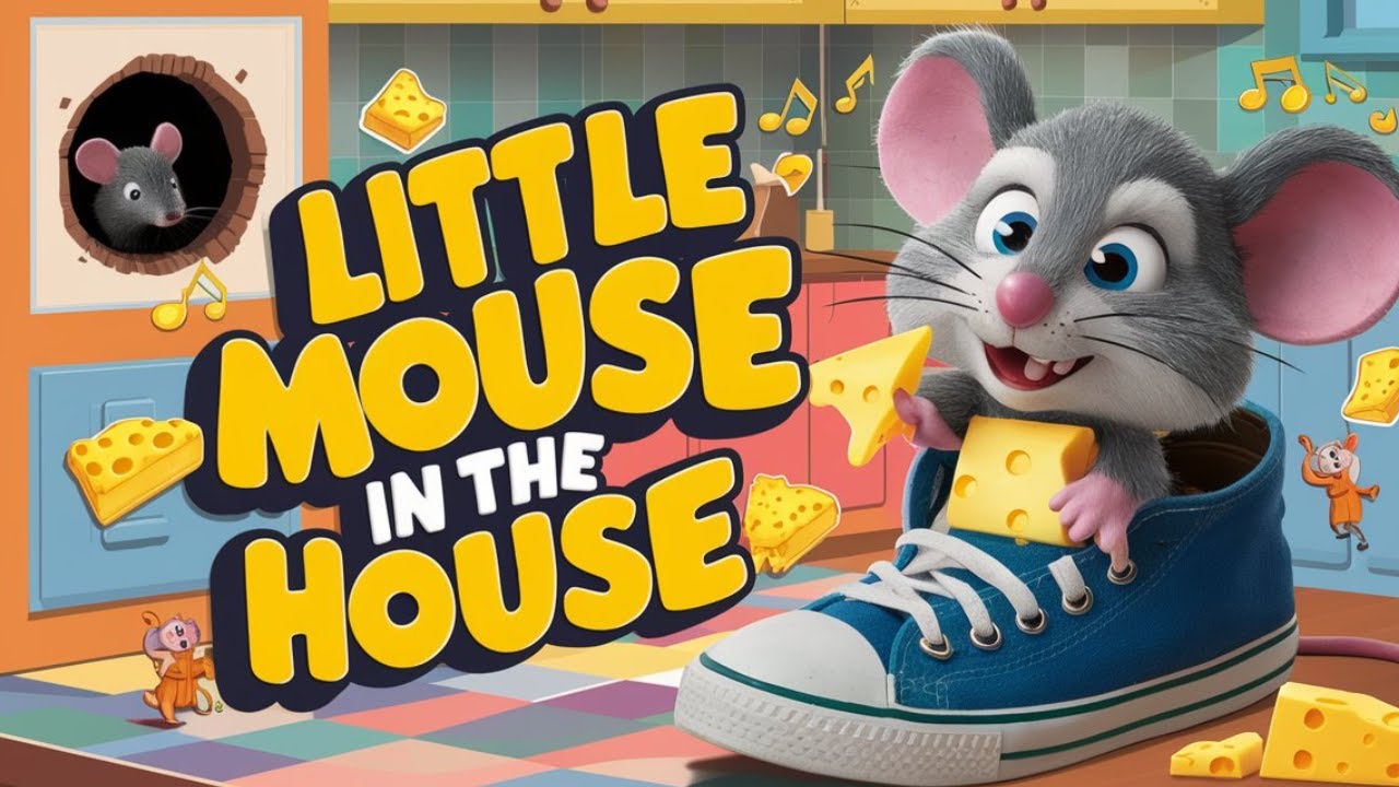 Little Mouse In The House ! Nursery Rhymes & Kids Songs ! By Fun For ...