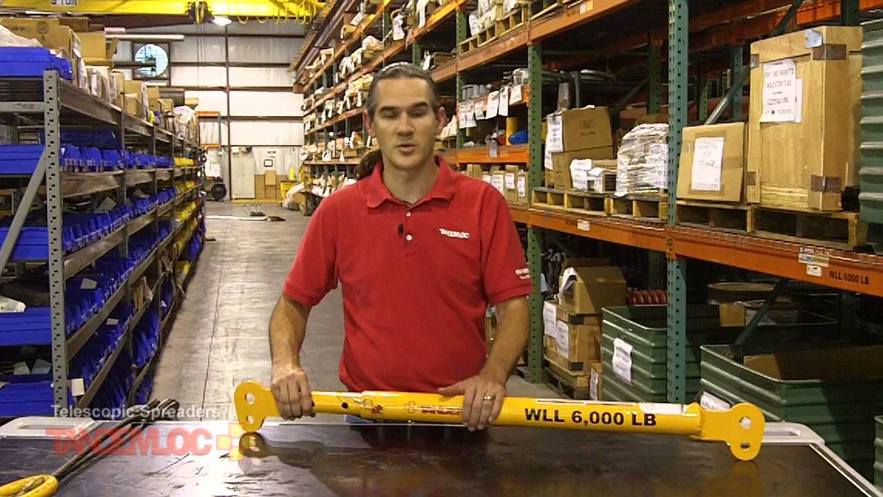 Tandemloc's Telescopic Spreader Bars - YouTube