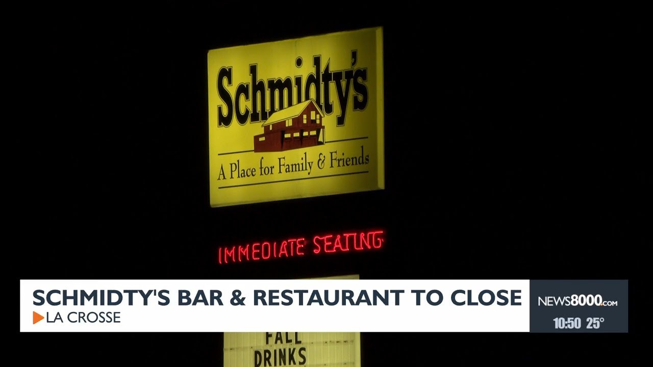 Schmidty's Bar & Restaurant to close - YouTube
