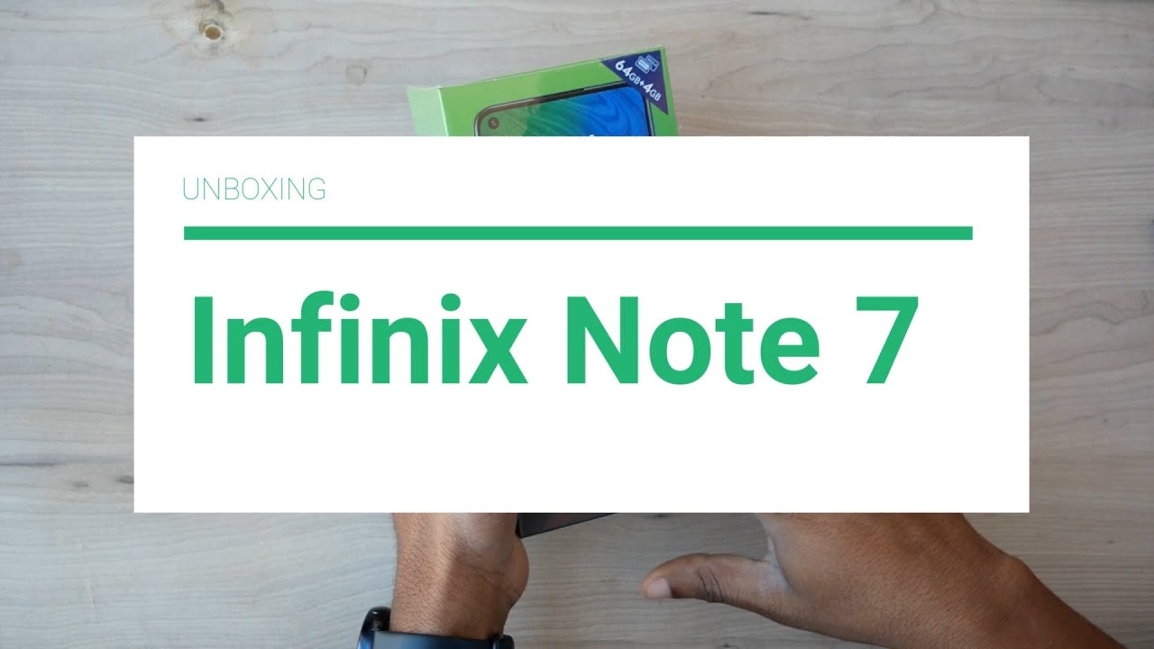 Unboxing the Infinix Note 7 - YouTube