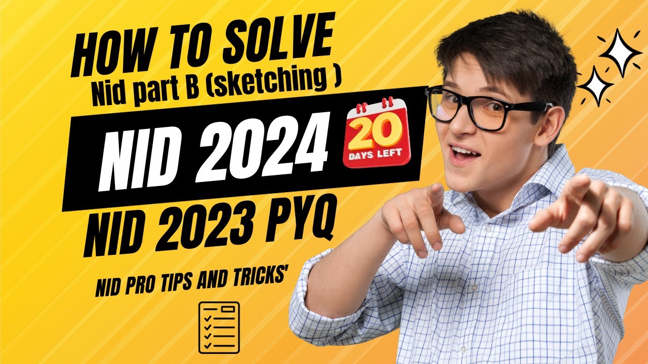 Cracking NID 2024 (Part B) NID 2023 Drawing, Sketching, and Aptitude ...